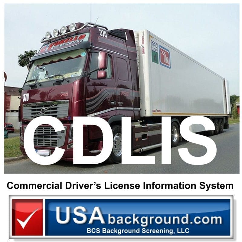 CDLIS - Commercial Driver's License Information System