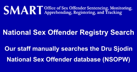 Search for Sex Offenders - National Dru Sjodin Database